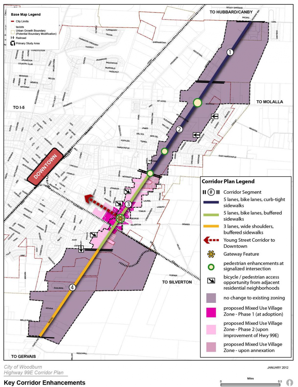 Highway 99E Corridor Plan (2012) | Woodburn, Oregon